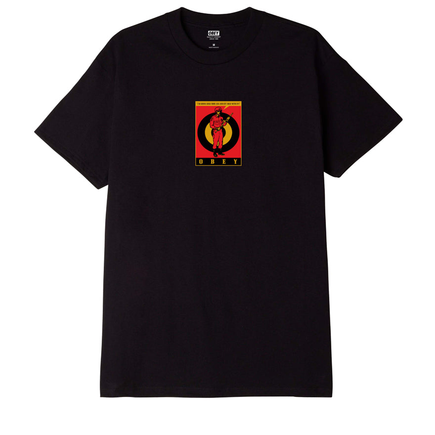 OBEY Riot Cop T-Shirt – Dogfish Menswear