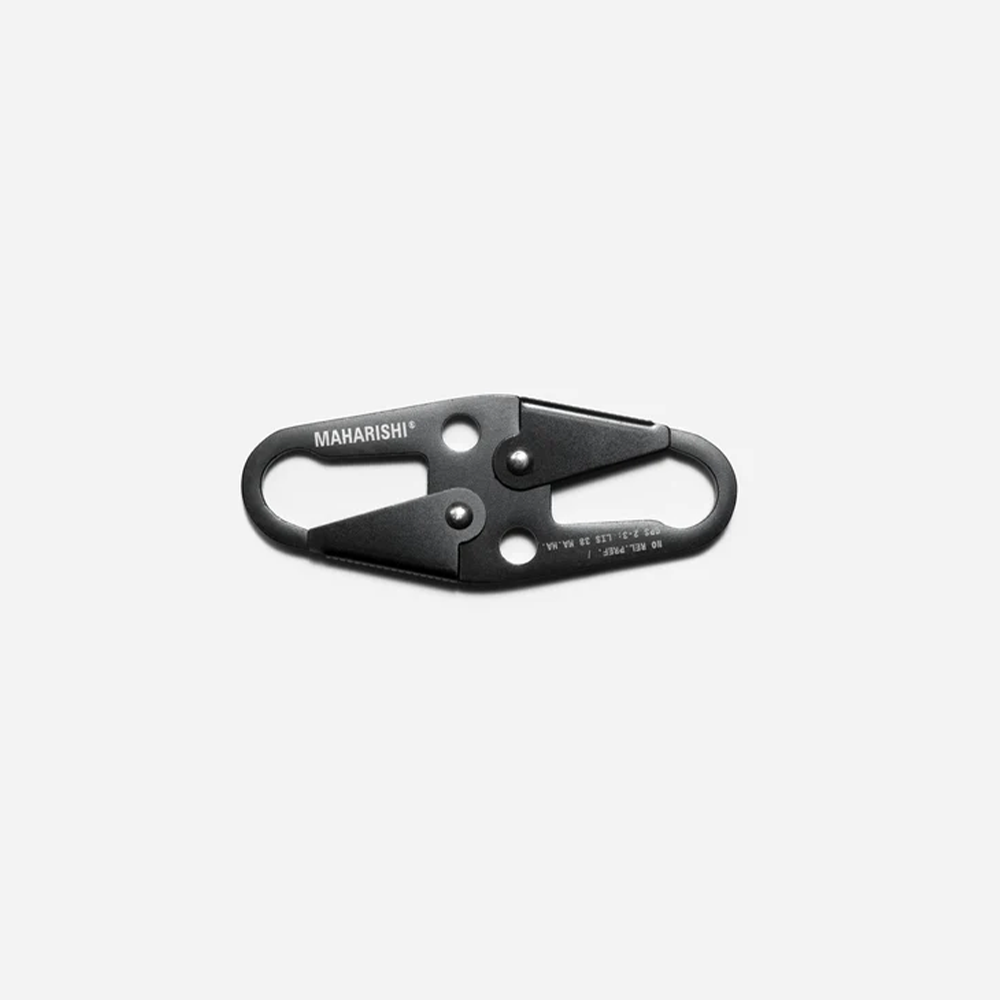 Maharishi XL Key Clip - Black – Dogfish Menswear