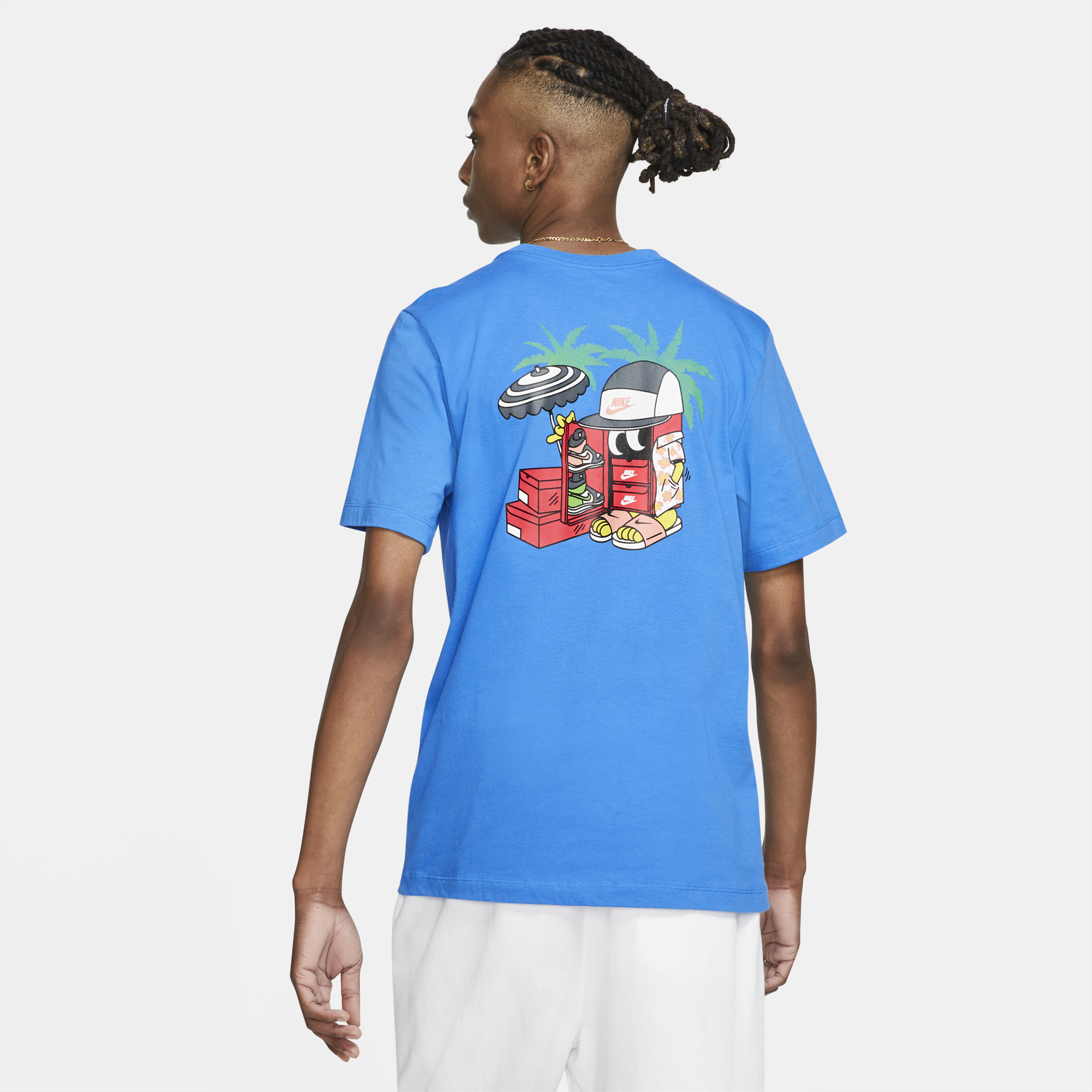 Nike Sportswear Shoebox T-Shirt - Blue – Dogfish Menswear
