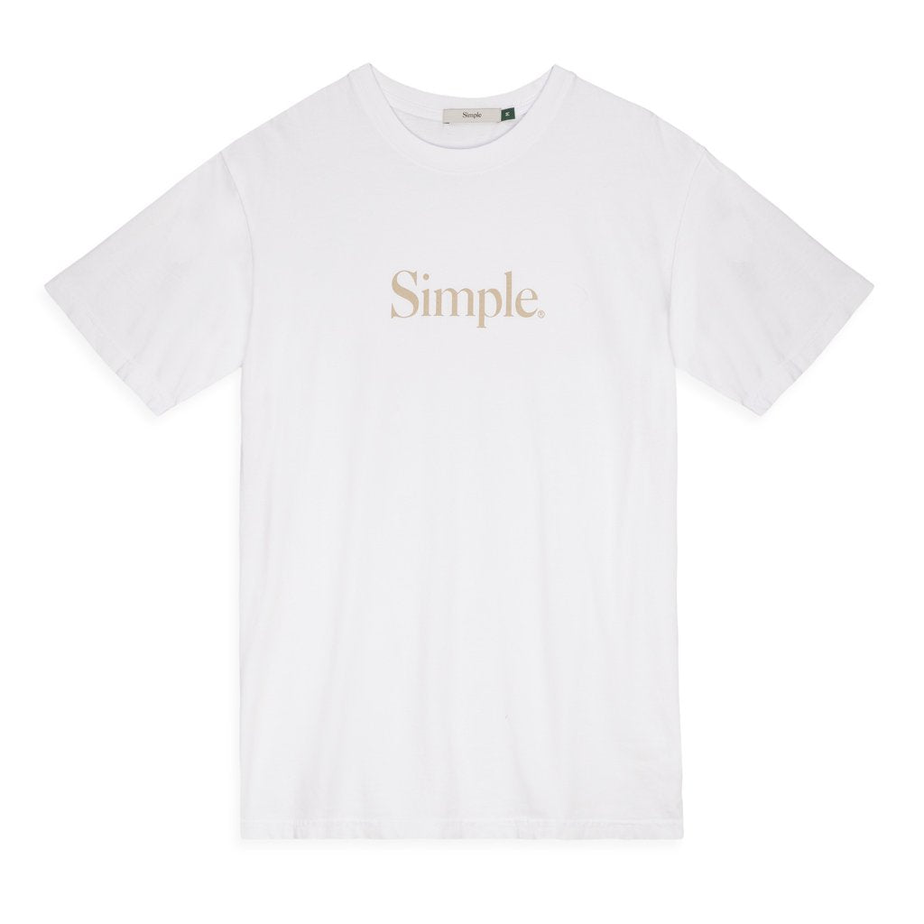 Simple Standard Issue T-Shirt - White – Dogfish Menswear